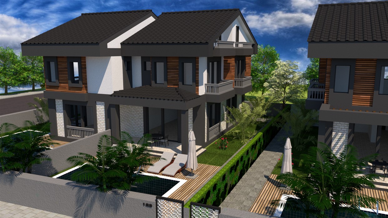 Fimtaş Construction Elif Villa Villas With Nature Views, Elif Villa ...